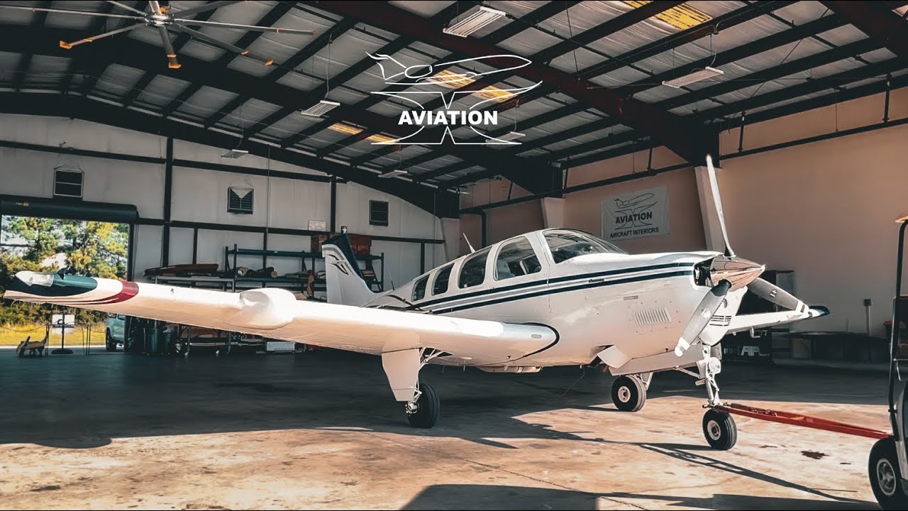 1992 Beechcraft A36 Custom Interior | Aviation X - YouTube