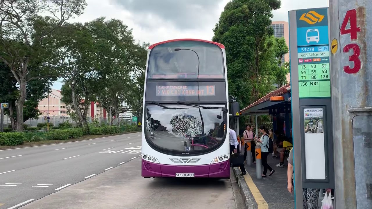 SBS Transit Volvo B9TL (Wright Eclipse Gemini 2) (Batch 3) SBS3640J on ...