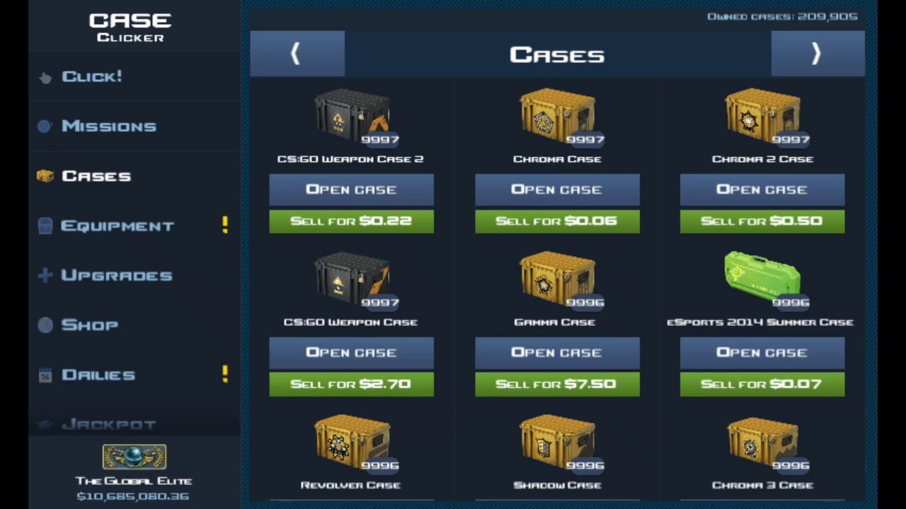 Играем в Case Clicker 2 - YouTube