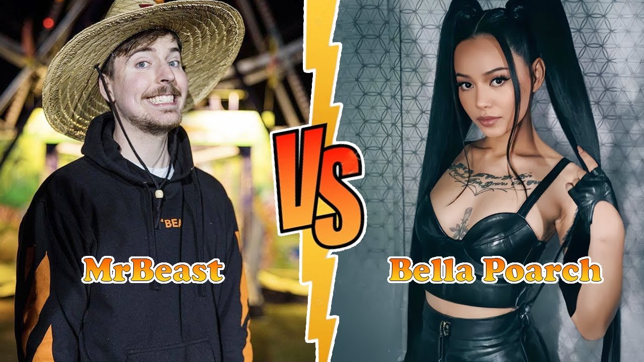 MrBeast VS Bella Poarch Transformation ★ From Baby To 2025 - YouTube