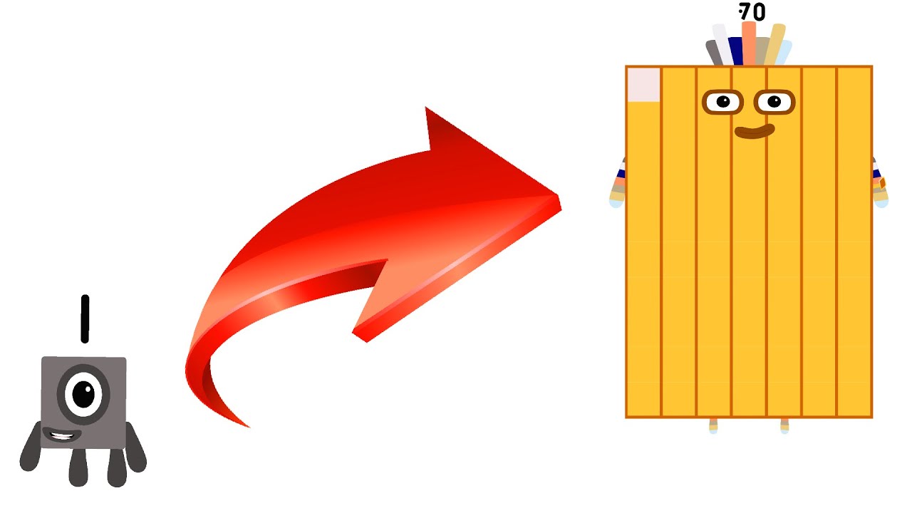 Numberblocks full season Planetblocks Band 1 to 70 - YouTube