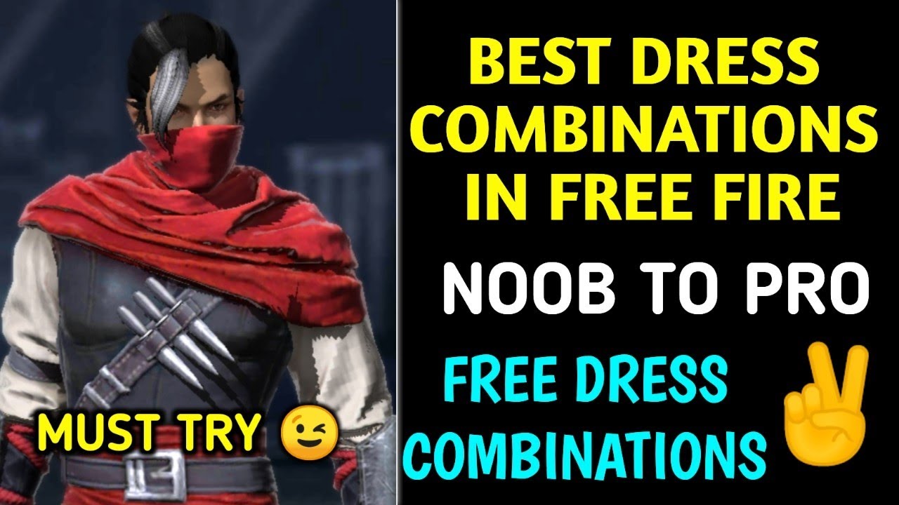 Best Dress Combination For Pro | Free Dress Combination in Free Fire ...
