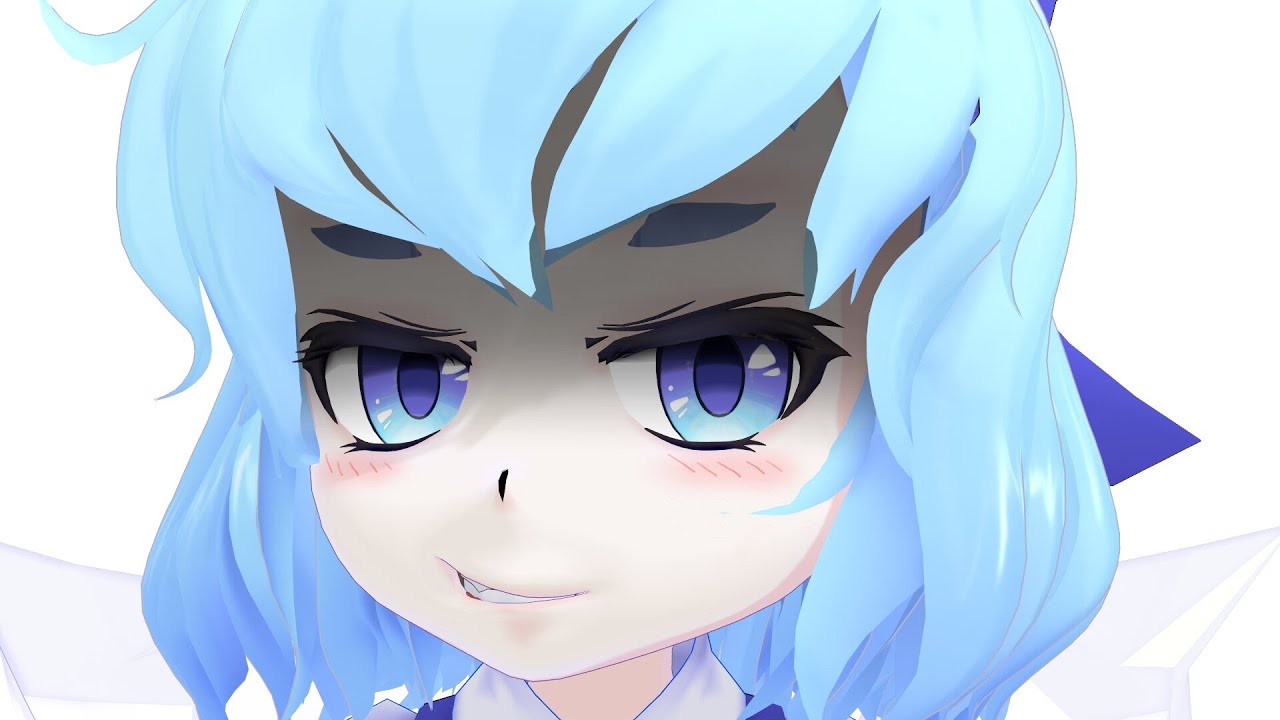 (Touhou MMD) Cirno really wins this time - YouTube