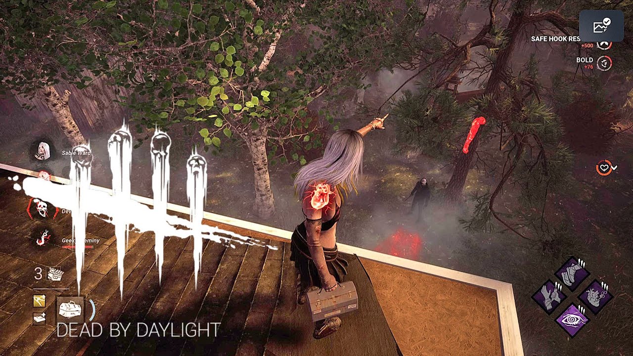 Dead by Daylight_Facing The Legion /escape through Hatch ️😎☠️#DBD #PS5 ...
