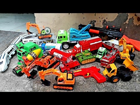 mainan mobil keruk,kereta api,mobil derek,damkar,ambulance,mobil tangki ...