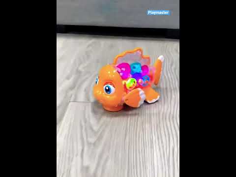 Transparent fish toys with lights and music - Playmaster toys - YouTube
