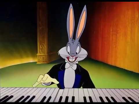 Favorite Moments in Cartoons: Rhapsody Rabbit! - YouTube