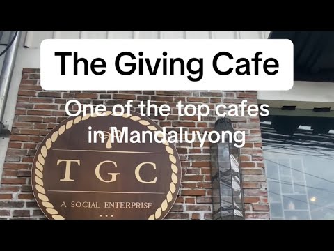 The Giving Cafe, one of the best cafes in Mandaluyong - YouTube