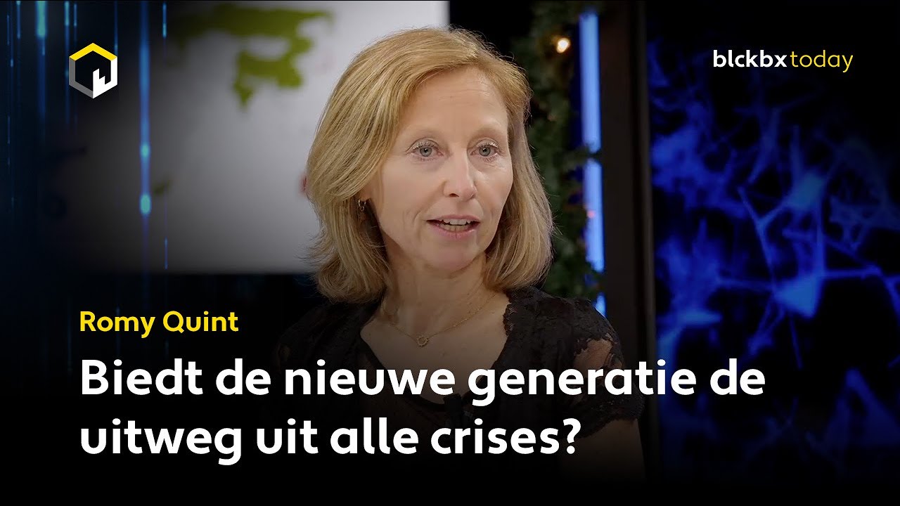 Biedt de nieuwe generatie de uitweg uit alle crises? - Romy Quint - YouTube