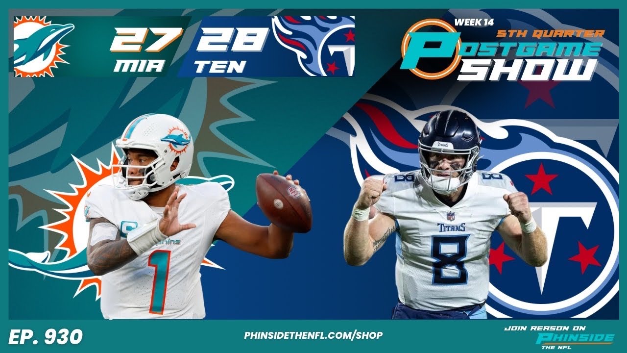 Episode 930: MIAMI DOLPHINS BLOW BIG LEAD & CONNOR WILLIAMS TEARS ACL ...