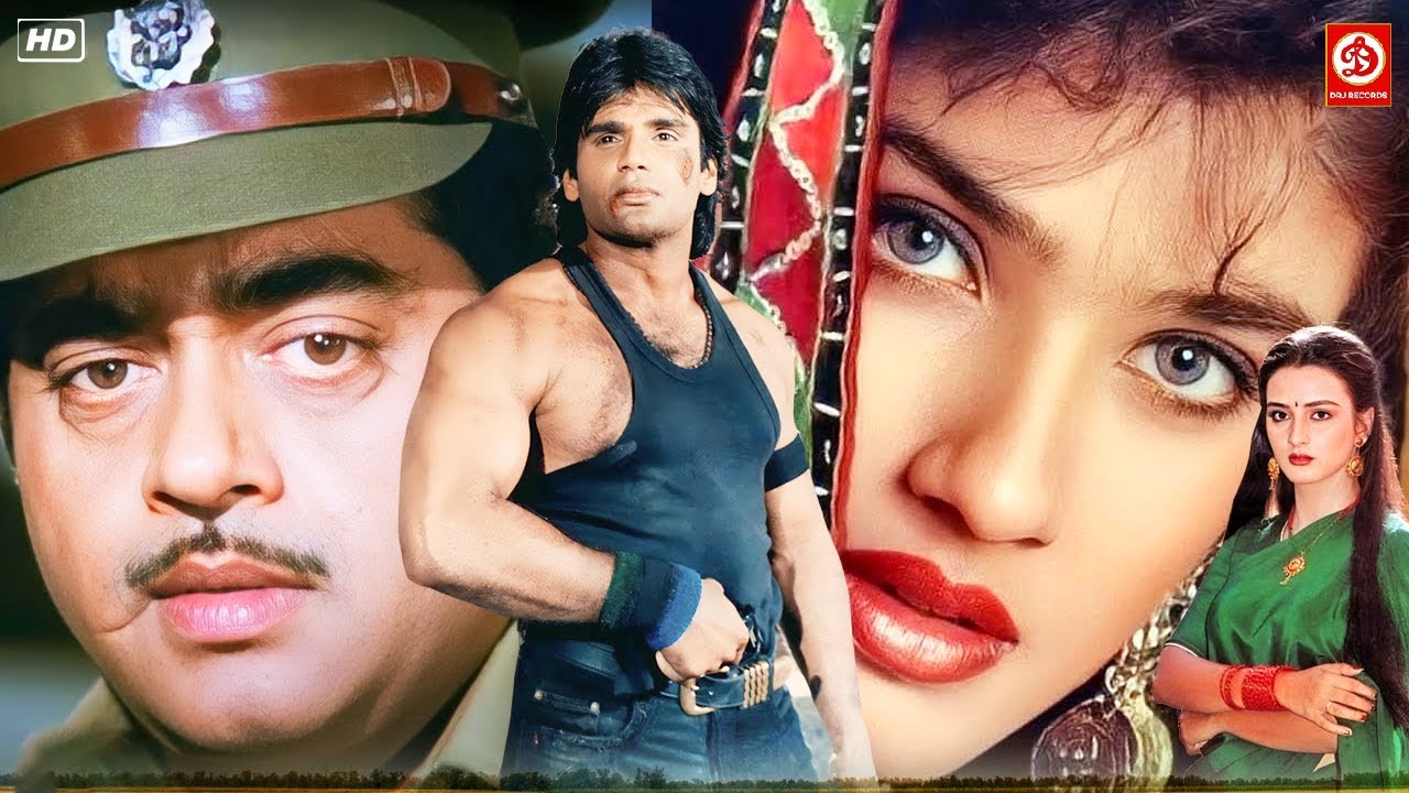 Suniel Shetty, Raveena Tandon | New Released Bollywood Super Hit Full ...