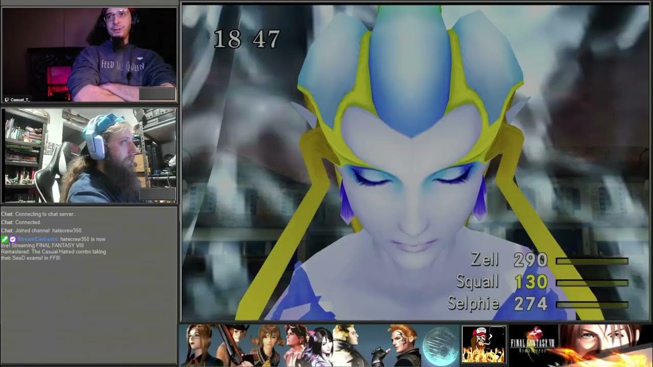 Part 2 | The Casual Hatred combo taking their SeeD exams! in FF8! - YouTube
