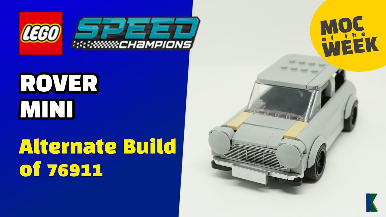 Lego Rover MINI | MOC by hoppepe | Stop Motion | 76911 Alternate - YouTube