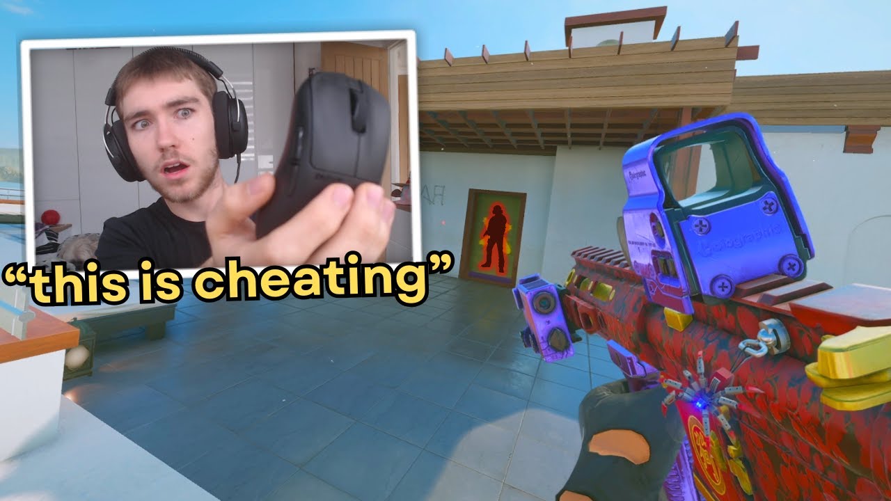 this mouse feels like cheating... - YouTube