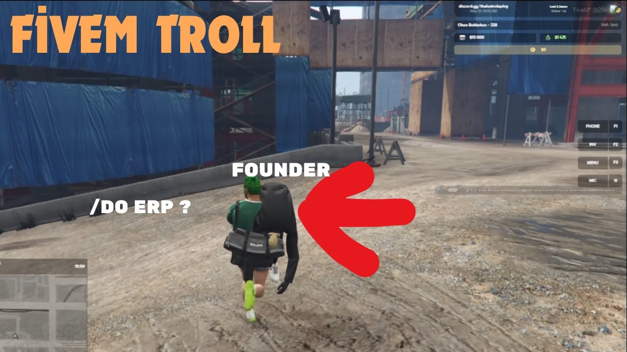 YANLIŞLIKLA SUNUCU SAHİBİNİ TROLLEDİM! FİVEM TROLL #fivem - YouTube