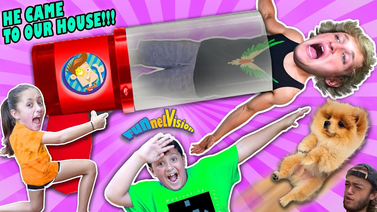 FUNnel Family SURPRISE VISIT! Get that M I K E Merch! - YouTube