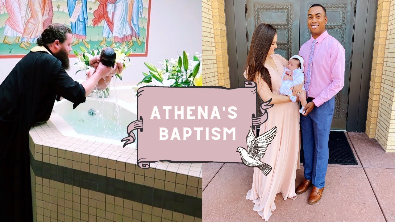 BABY GIRL GETS BAPTIZED | Christian Orthodox Baptism - YouTube
