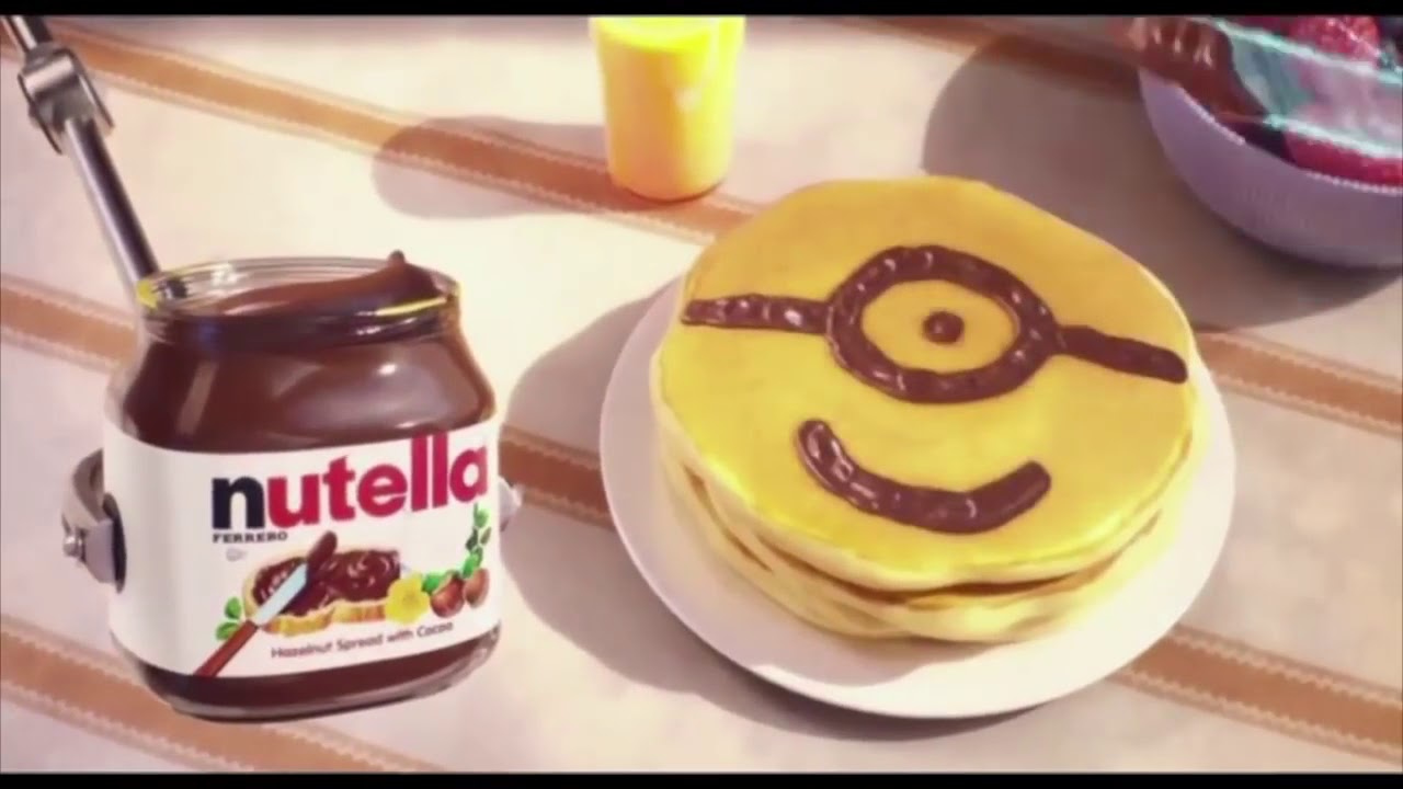 Nutella Minions Commercial 2017 Despicable Me 3 Pancakes - YouTube