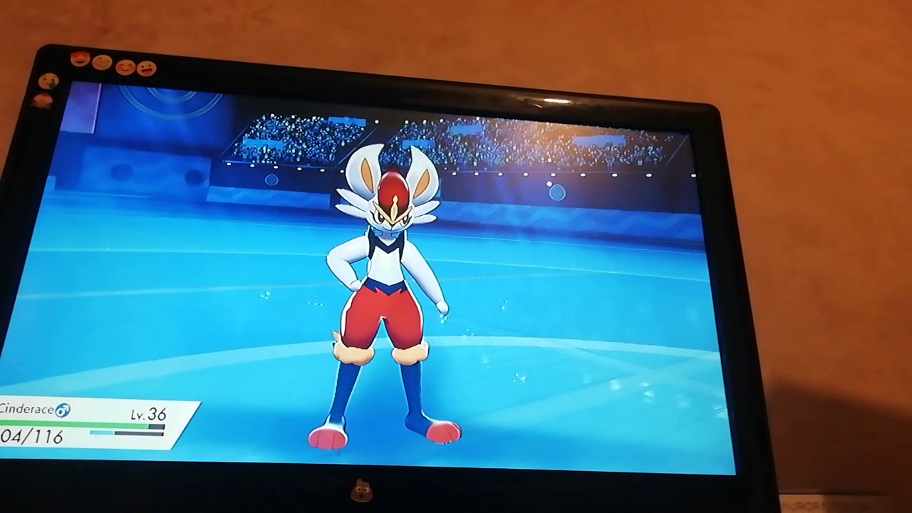 Beating water gym with one fire type pokemon shield - YouTube