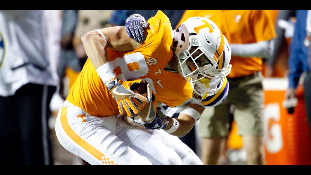 Ethan Wolf geared up for Tennessee's season opener - YouTube