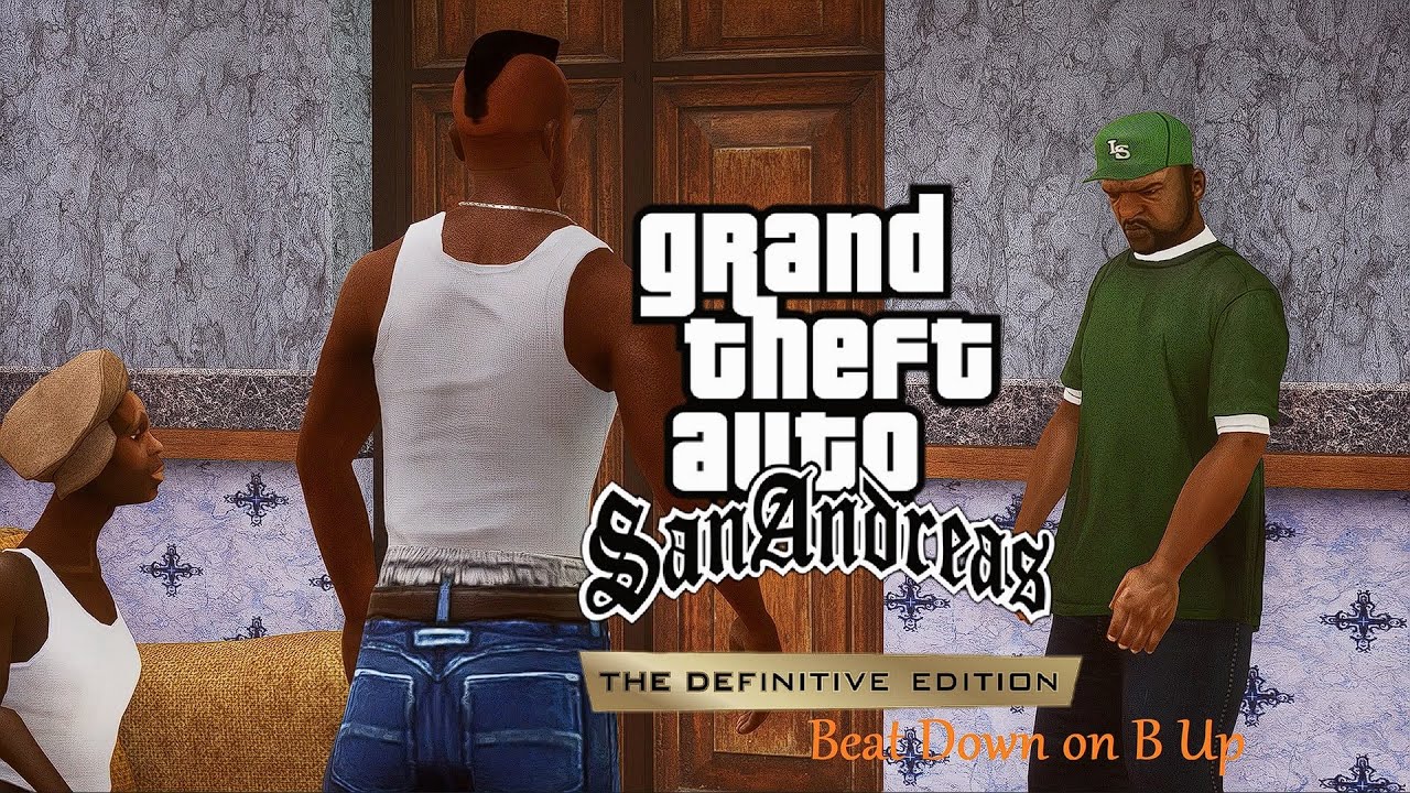 GTA SA DEFINITIVE EDITION Mission Beat Down on B Dup - YouTube