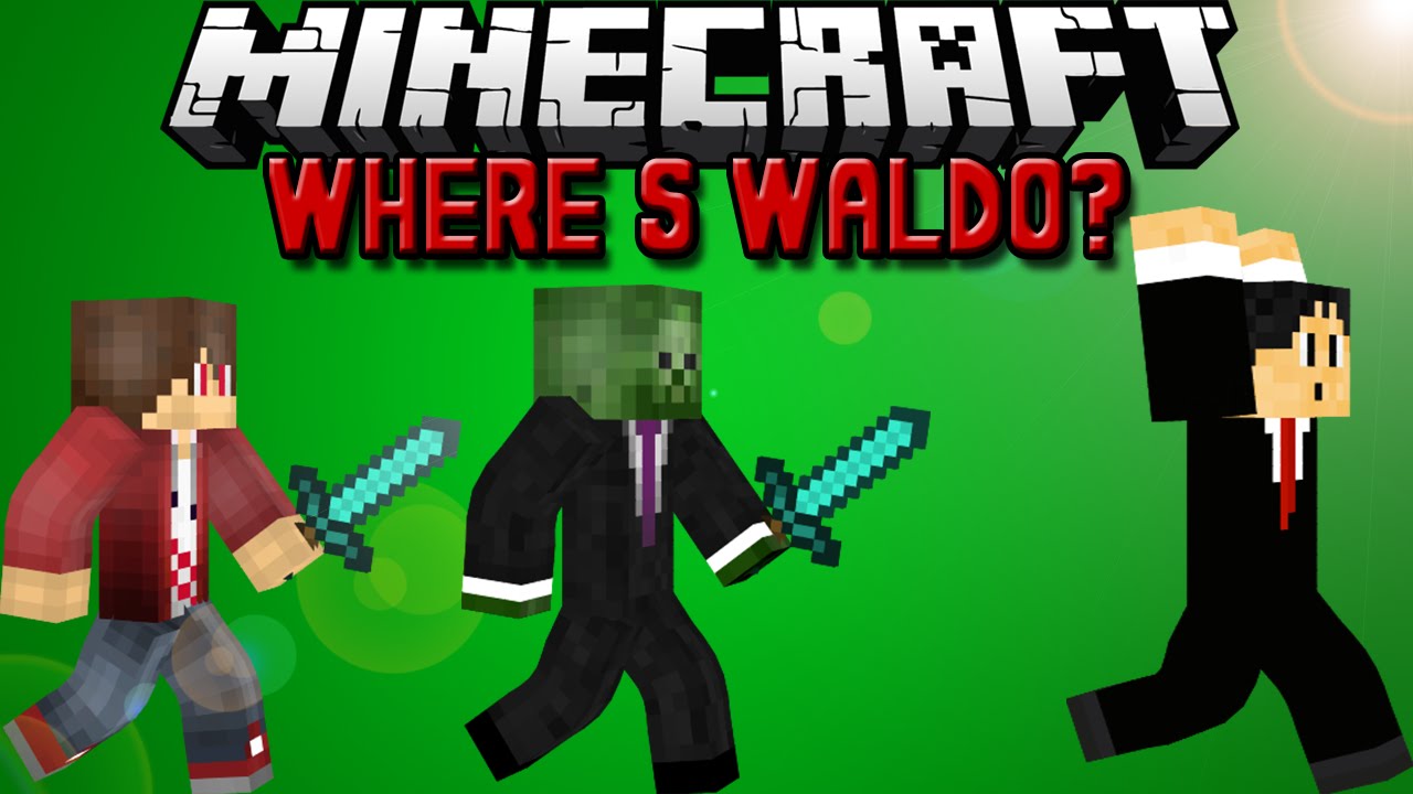 Minecraft: Where's Waldo? w/ Friends! - YouTube