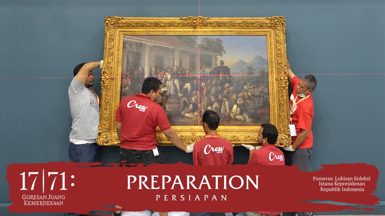 Proses Display Karya Pameran Lukisan Istana Kepresidenan RI by MAM EO ...