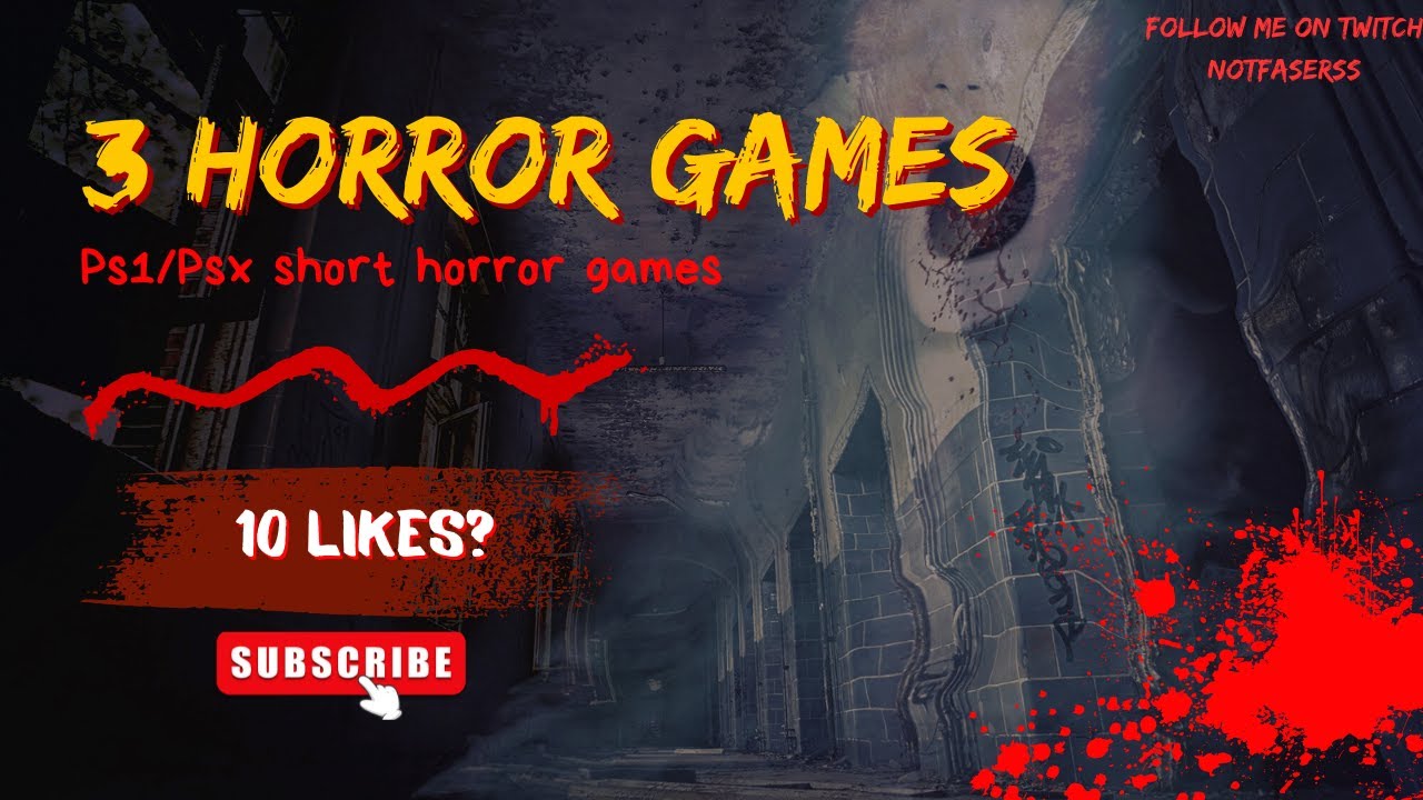 3 Horror Games (not edited) - YouTube