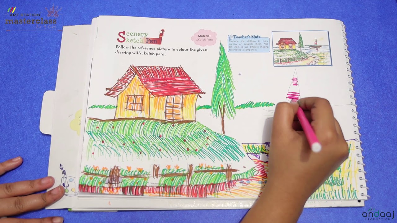 Masterclass Art & Craft Tutorial |Class 7 | Activity 17 | Art Station ...