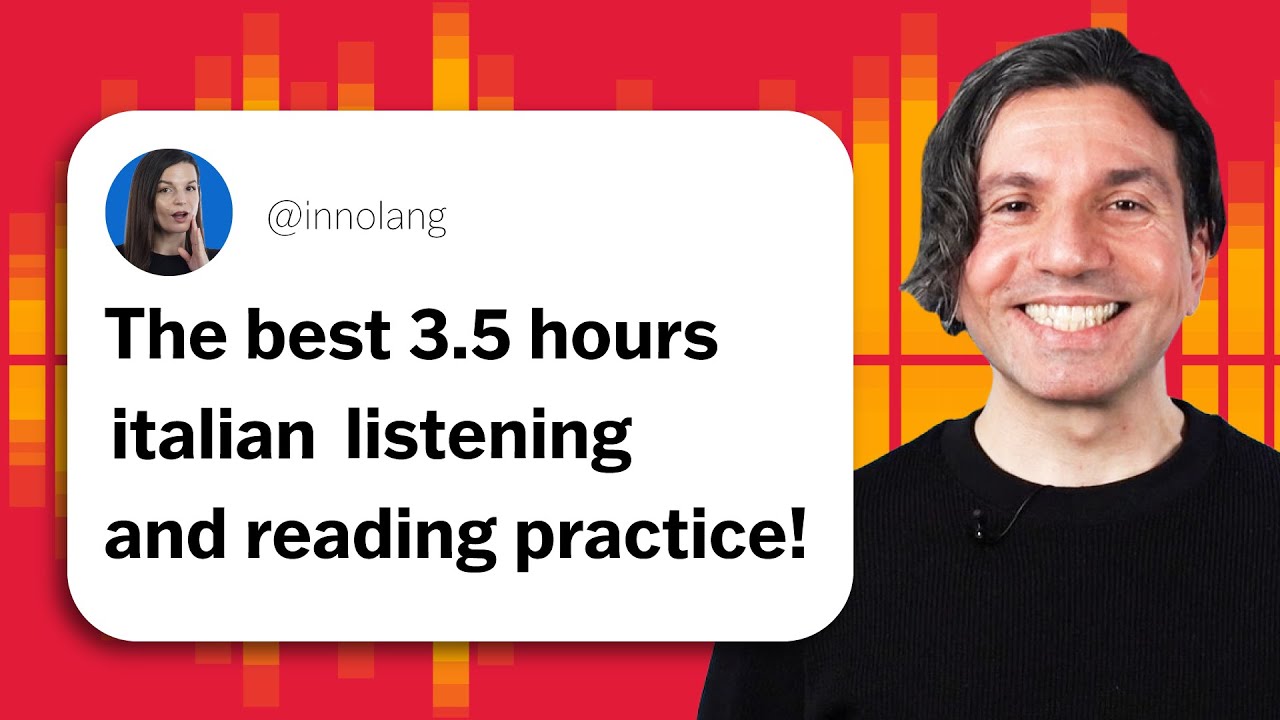 3.5 Hours of Listening and Reading Practice in Italian - YouTube