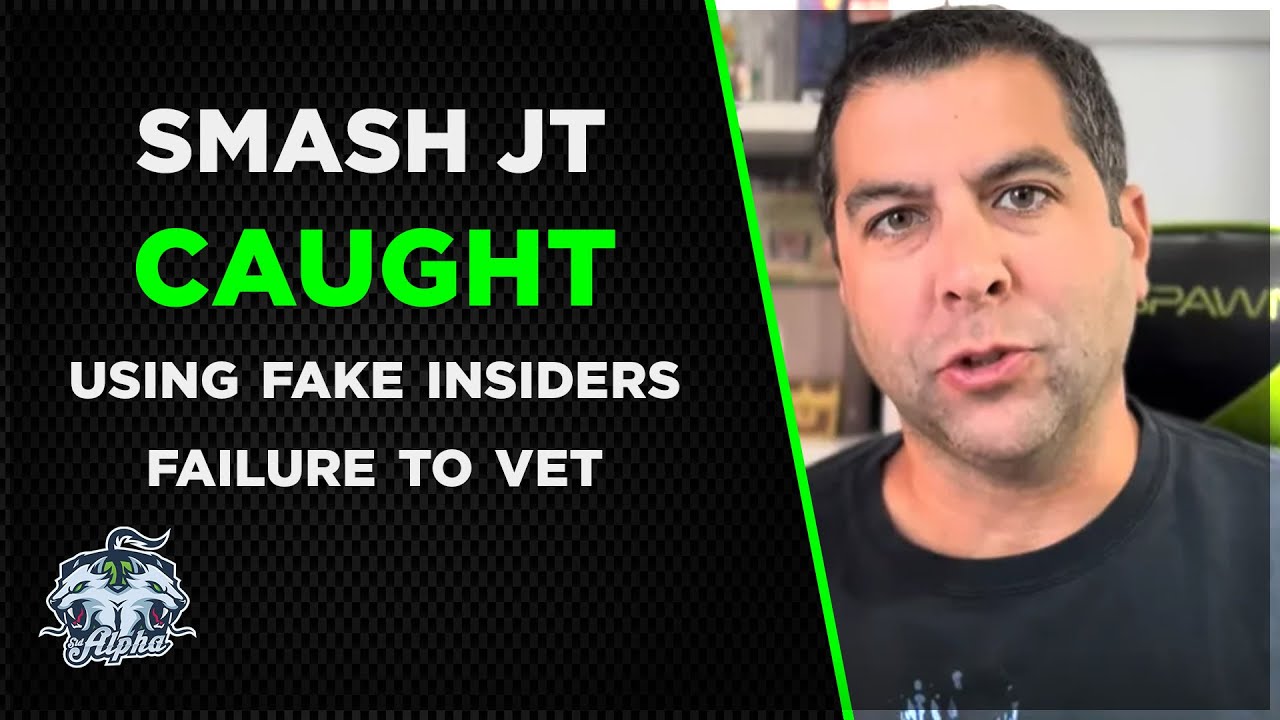 I will now talk about the Smash JT Fake Bioware and Ubisoft Insiders ...