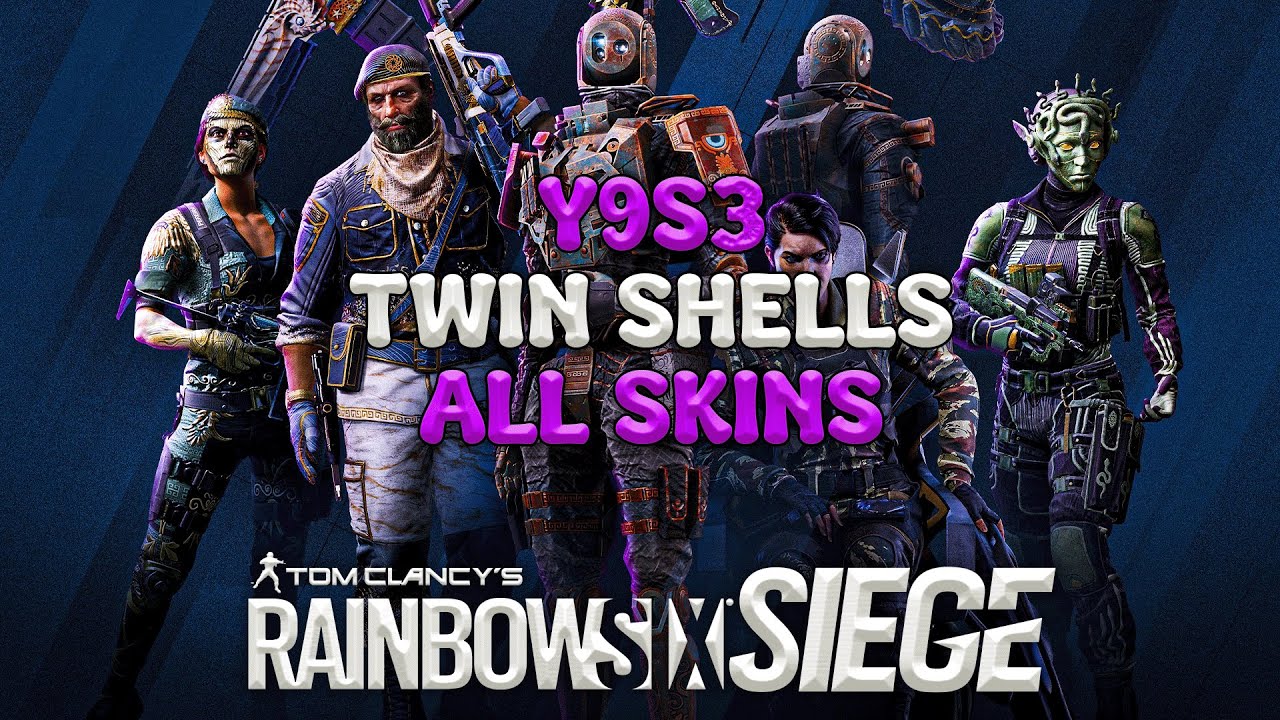 *ALL* Y9S3 TWIN SHELLS +120 Skins, Ranked Charms, NEW Elite Sets, Weapon Skins, Charms - Rainbow ...