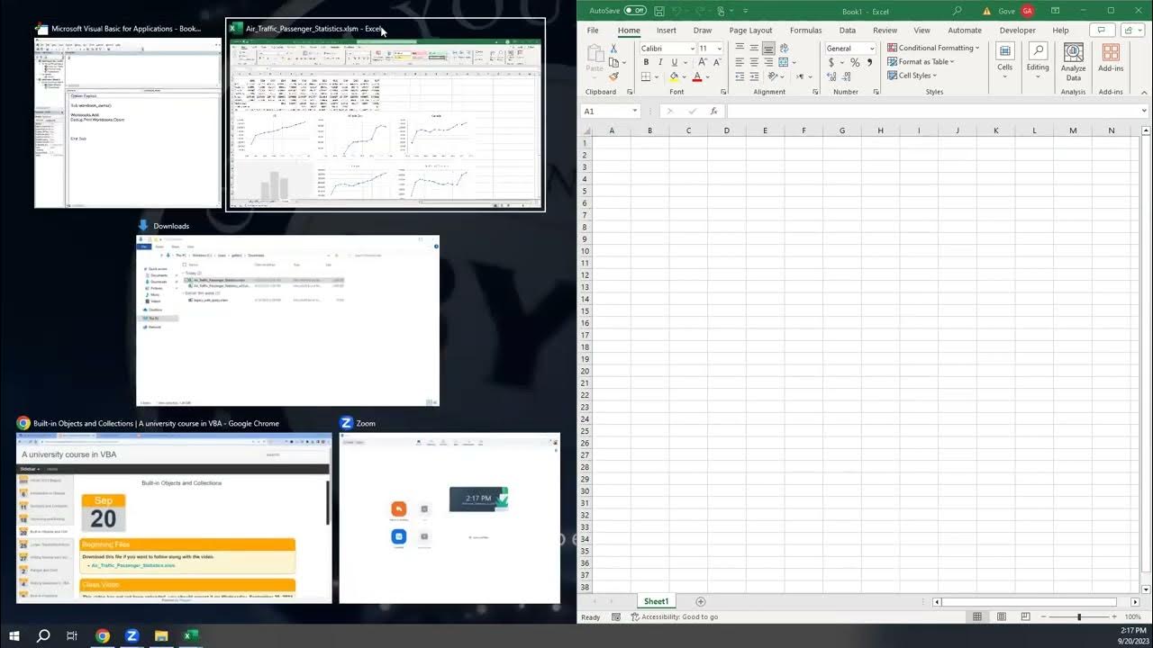Built in objects and Collections VBA - YouTube