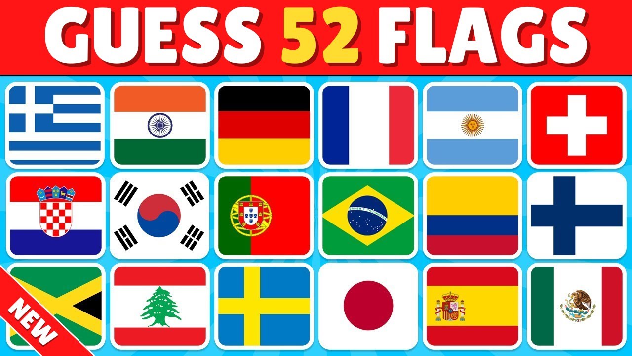 Guess the Country by the Flag Quiz 🌎🎯🤔 Easy, Medium, Hard, Impossible ...