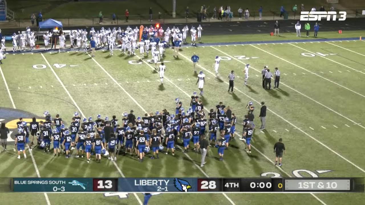 Liberty Blue Jays Football vs. Blue Spring South Jaguars from Sept. 24 ...