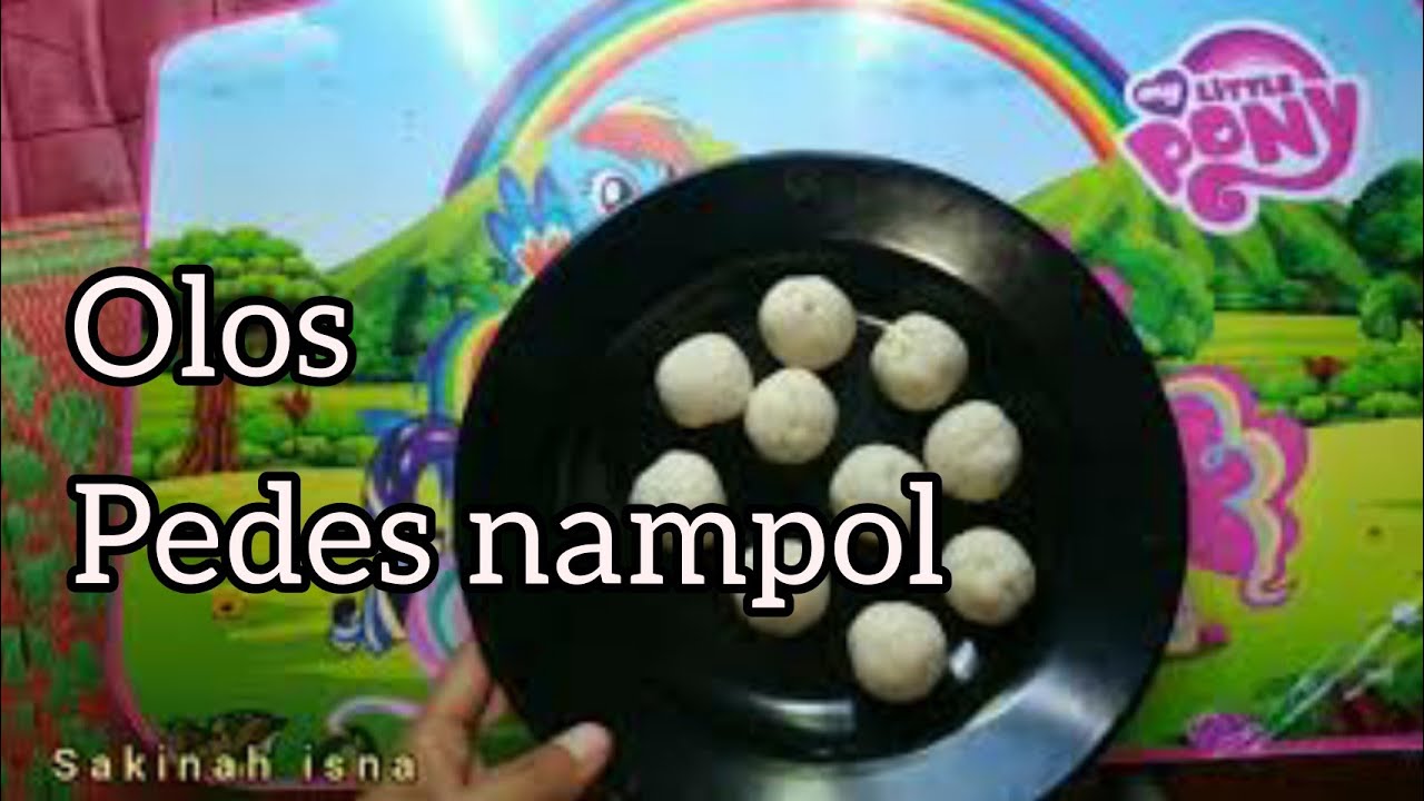 OLOS SUPER PEDES!! jajanan khas tegal/ cemilan - YouTube