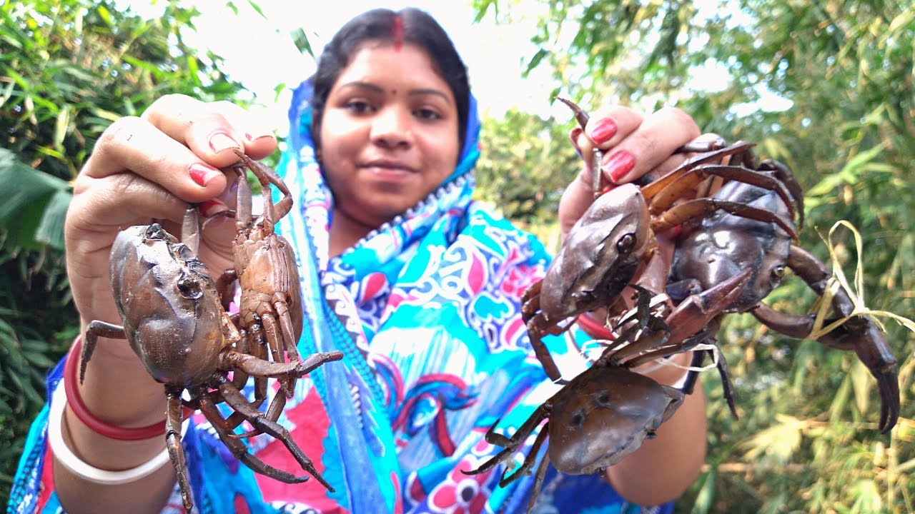 কাঁকড়া কষা - কাঁকড়া ঝাল || KAKRA JHAL IN BENGALI || BENGALI CRAB ...