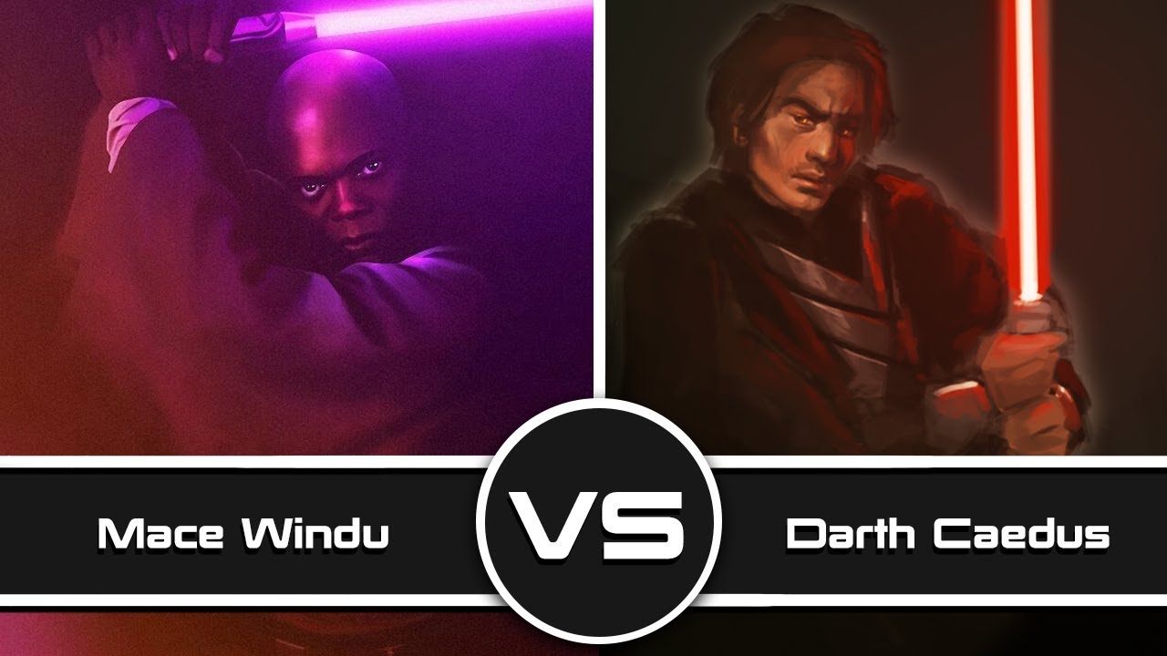 Darth Caedus Vs Luke Skywalker