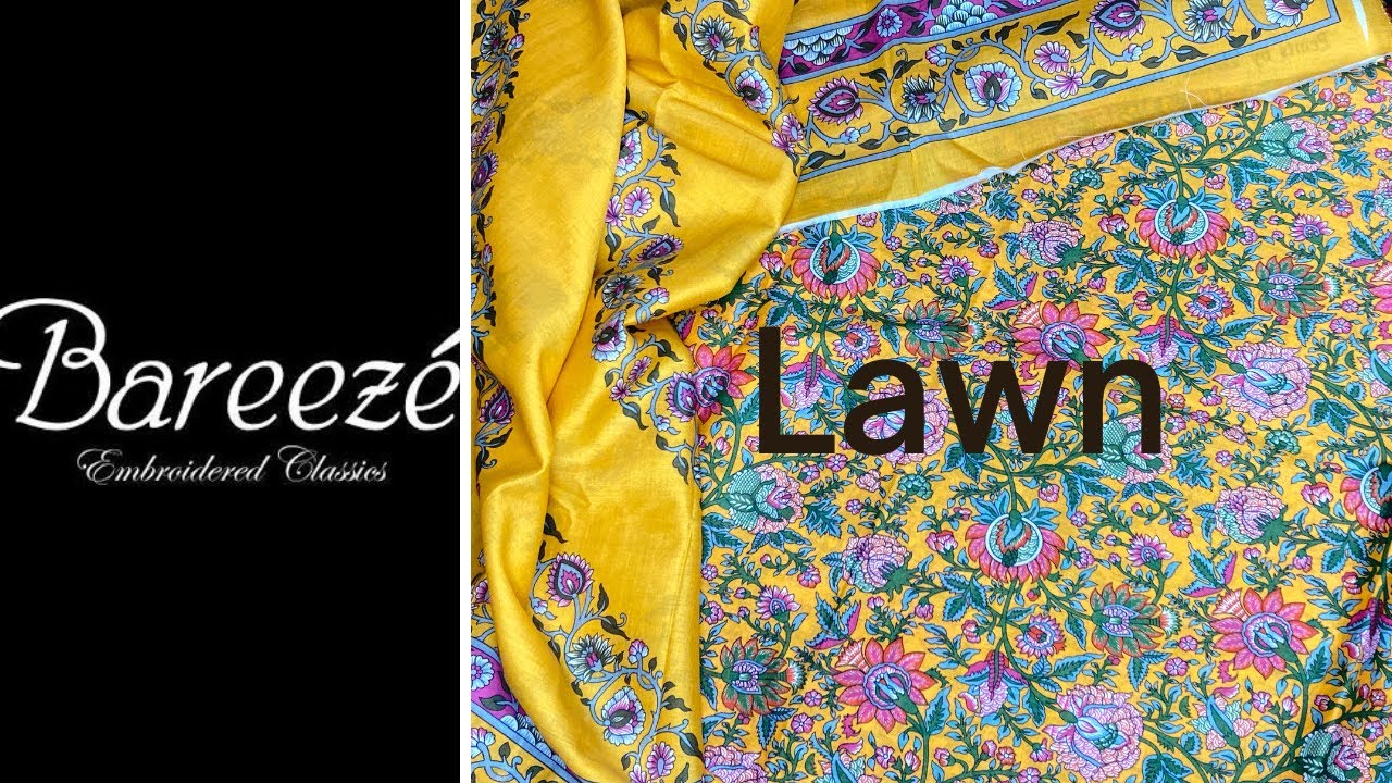 Bareeze Printed Lawn Collection || Unstitched 3 Piece||🇵🇰Product of ...