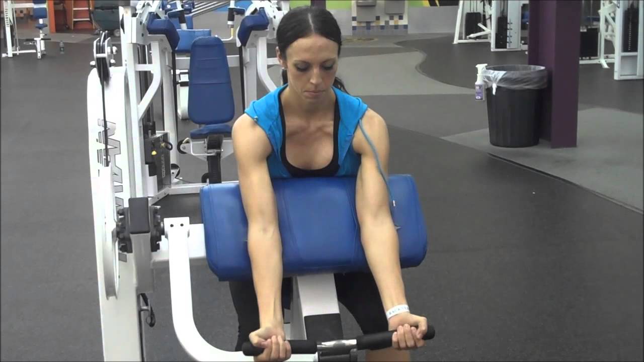 Biceps Curl (Machine) - YouTube