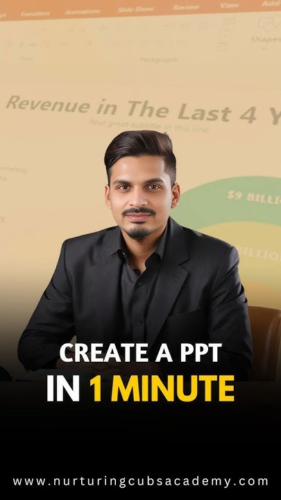 Create a PPT in 1 Minute - YouTube