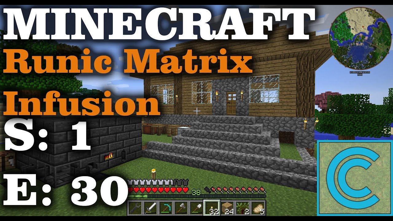 Minecraft with Mods HD - Season 1 Episode 30 - How to make Runic Matrix ...