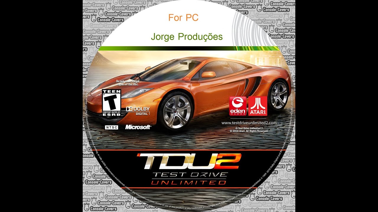 Tutorial - como baixar e instalar Test Drive Unlimited 2 + crack - YouTube