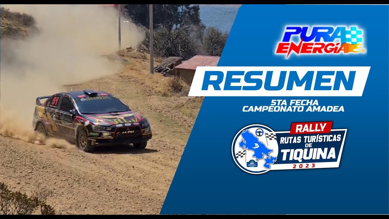RALLY RUTAS TURISTICAS DE TIQUINA 2023 ¡ CARRERA A ORILLAS DEL LAGO ...