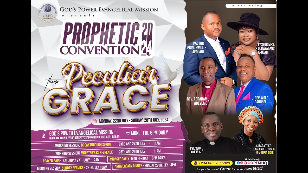 How Peculiar Is Grace? - Reverend Abraham Adeyemo - YouTube