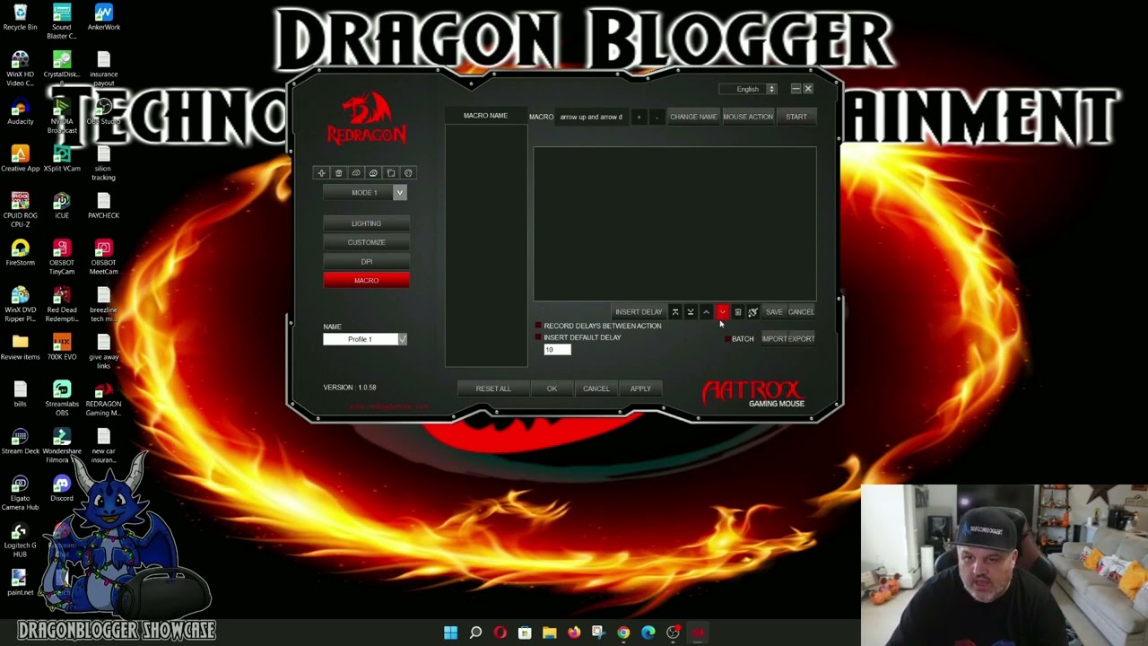 How to Use Redragon M811 Aatrox Mouse Software - YouTube