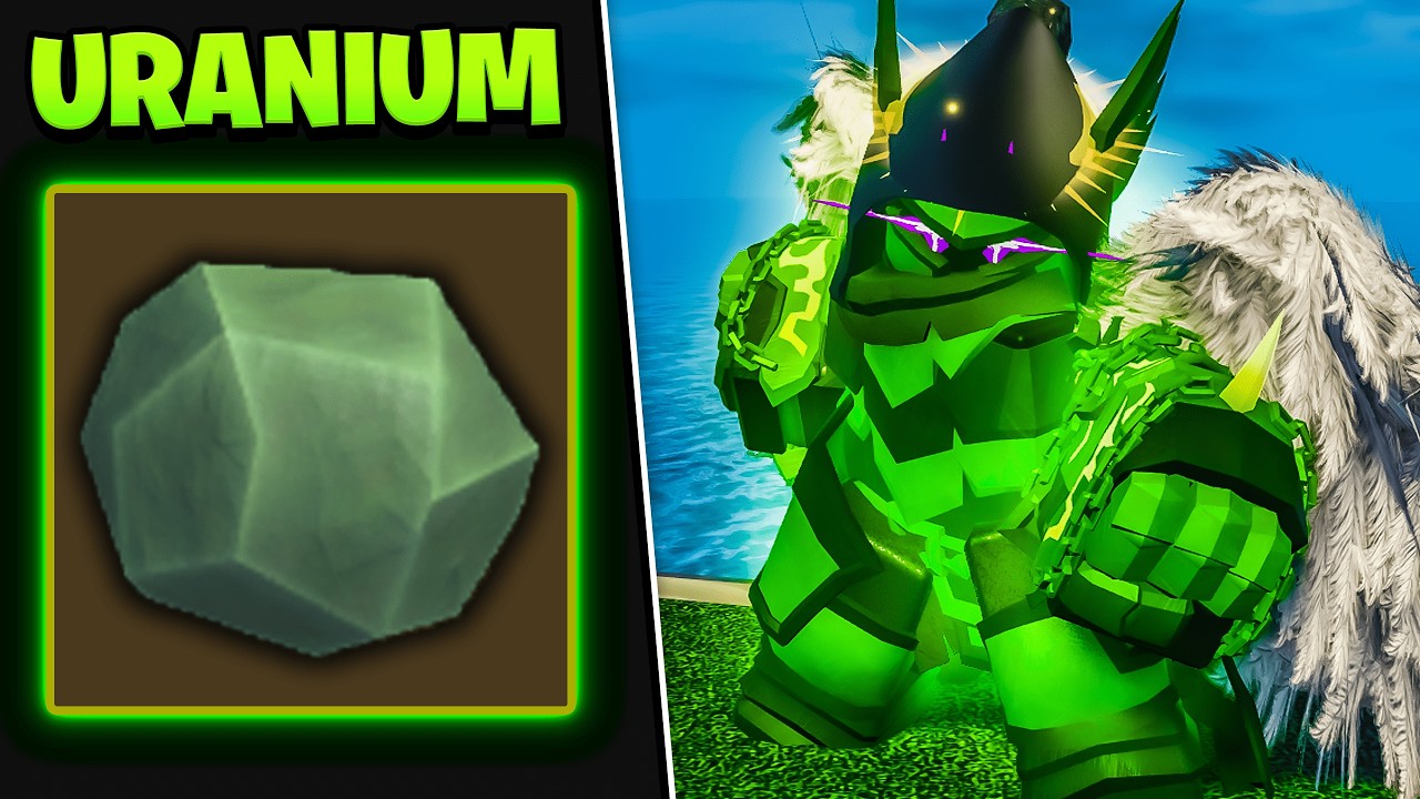 I Forged URANIUM ONLY Armor its THE STRONGEST In The Forge - YouTube