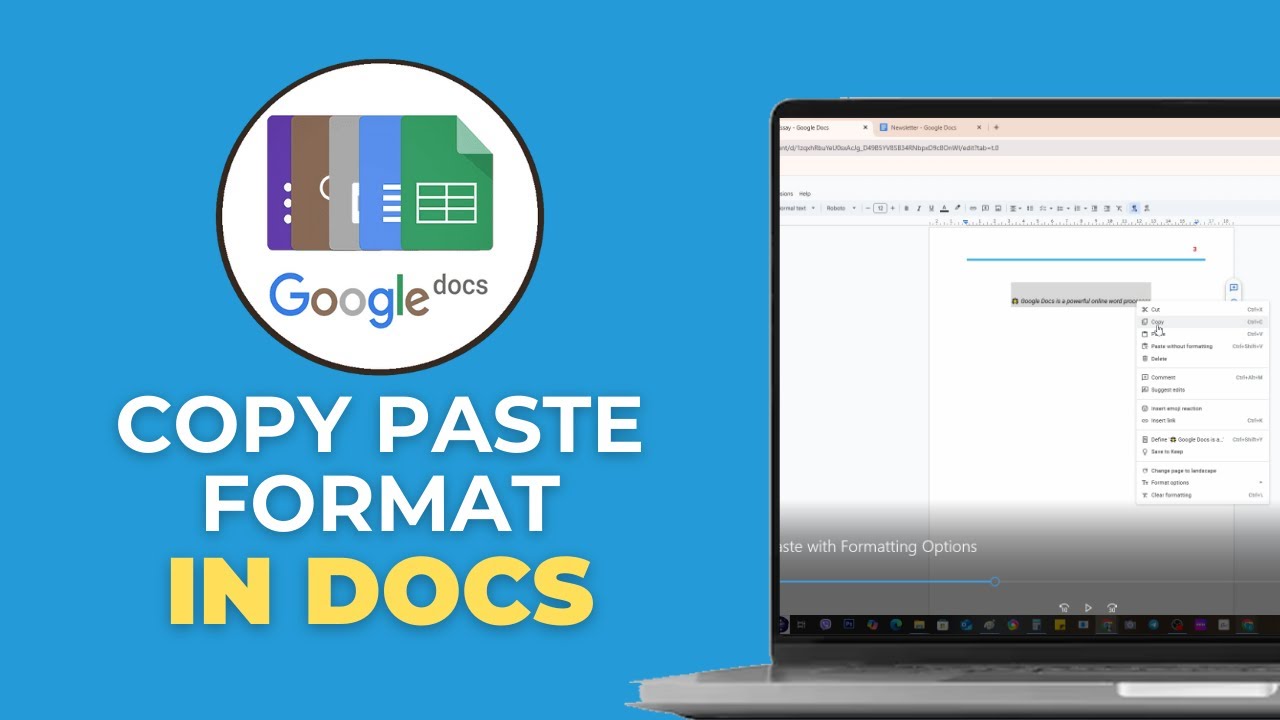How to Copy and Paste with Formatting Options - YouTube