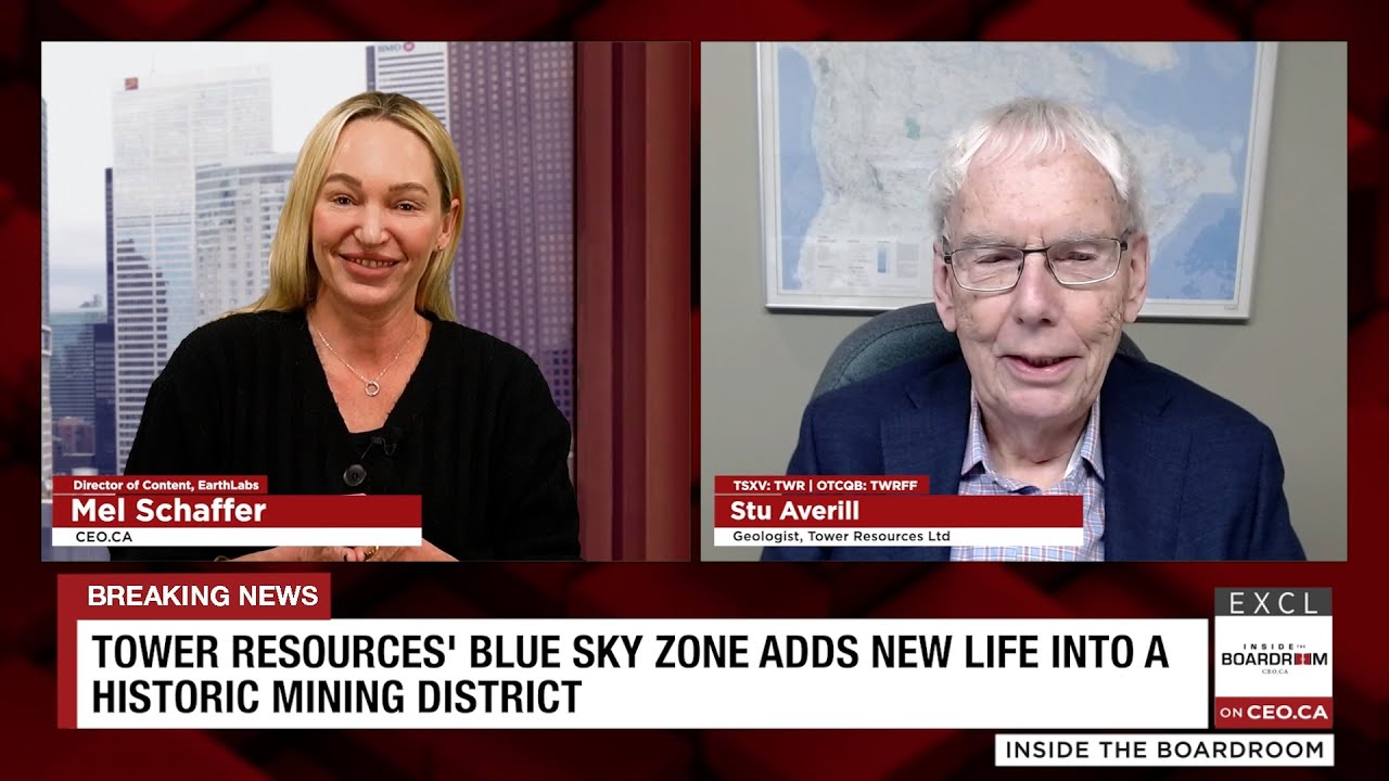 Tower Resources' Blue Sky Zone Adds New Life Into A Historic Mining District - YouTube