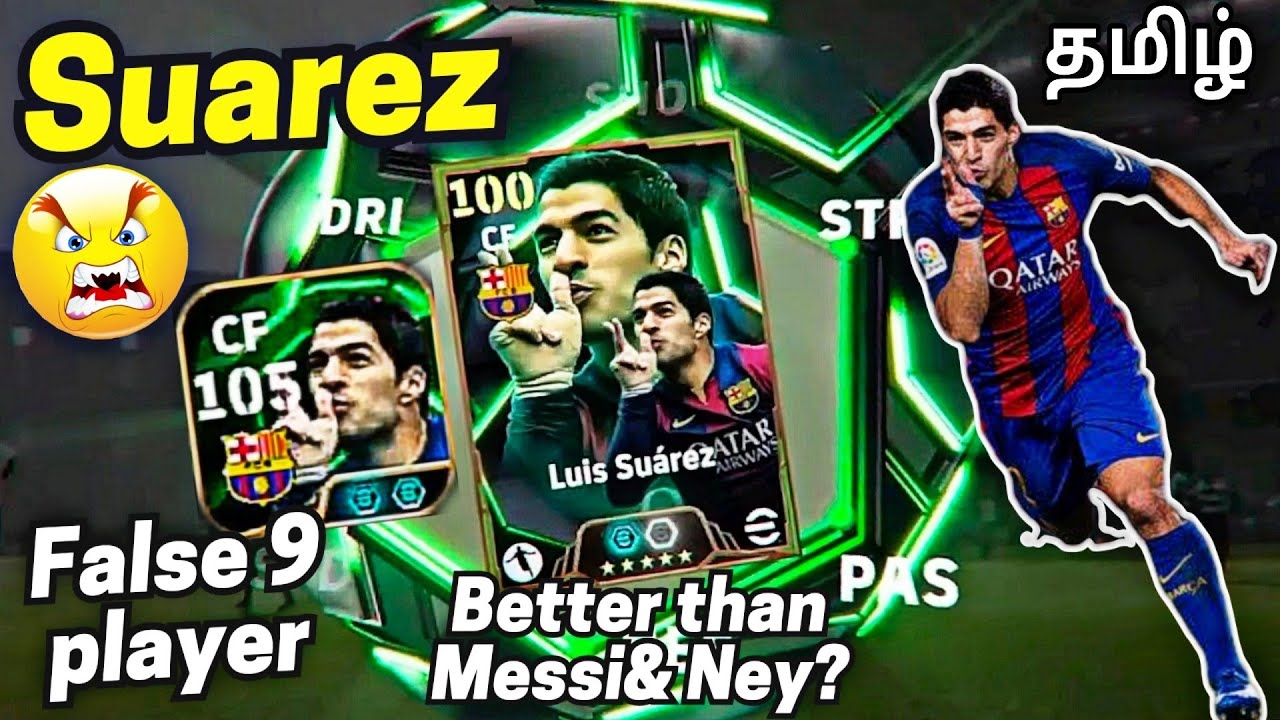 Luis Suarez 105 rated one of the best Striker in efootball 2025 mobile ...